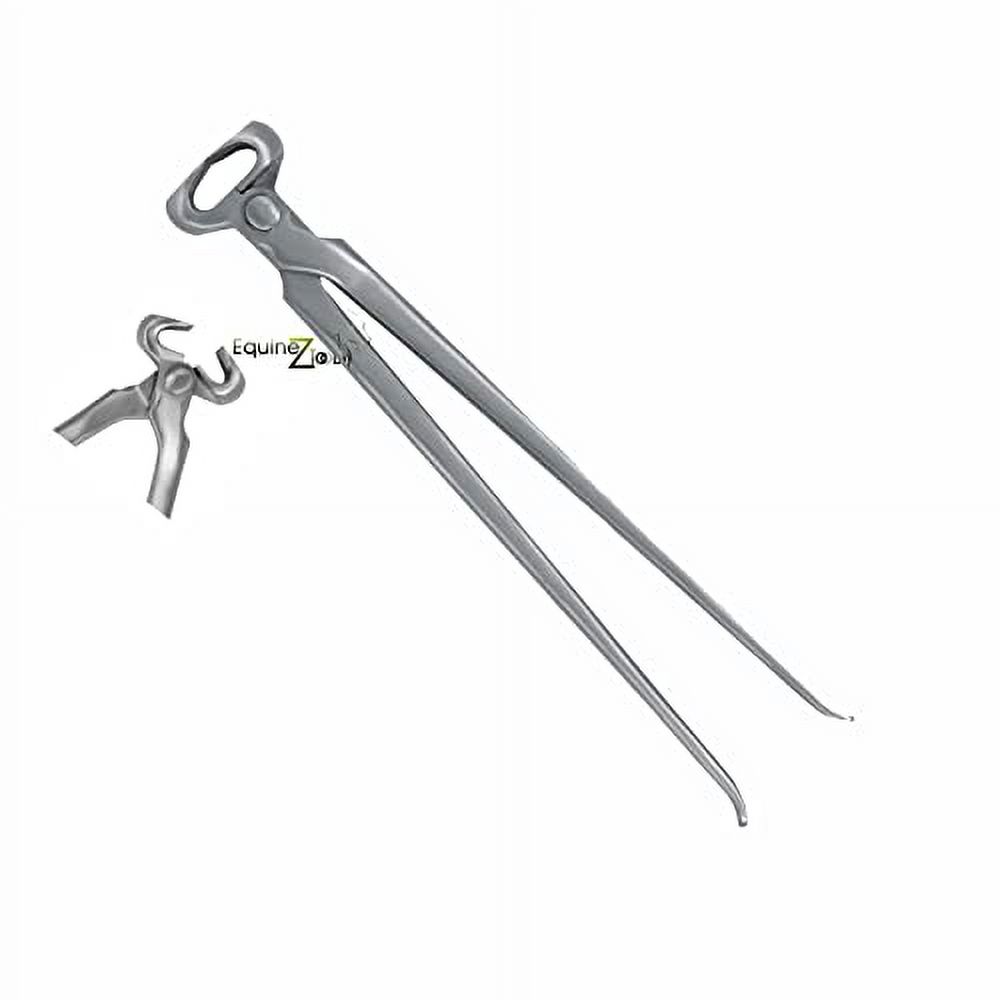 14" Hoof Nipper – Vanadium Steel Farrier Tool with Dull Finish for Race ...