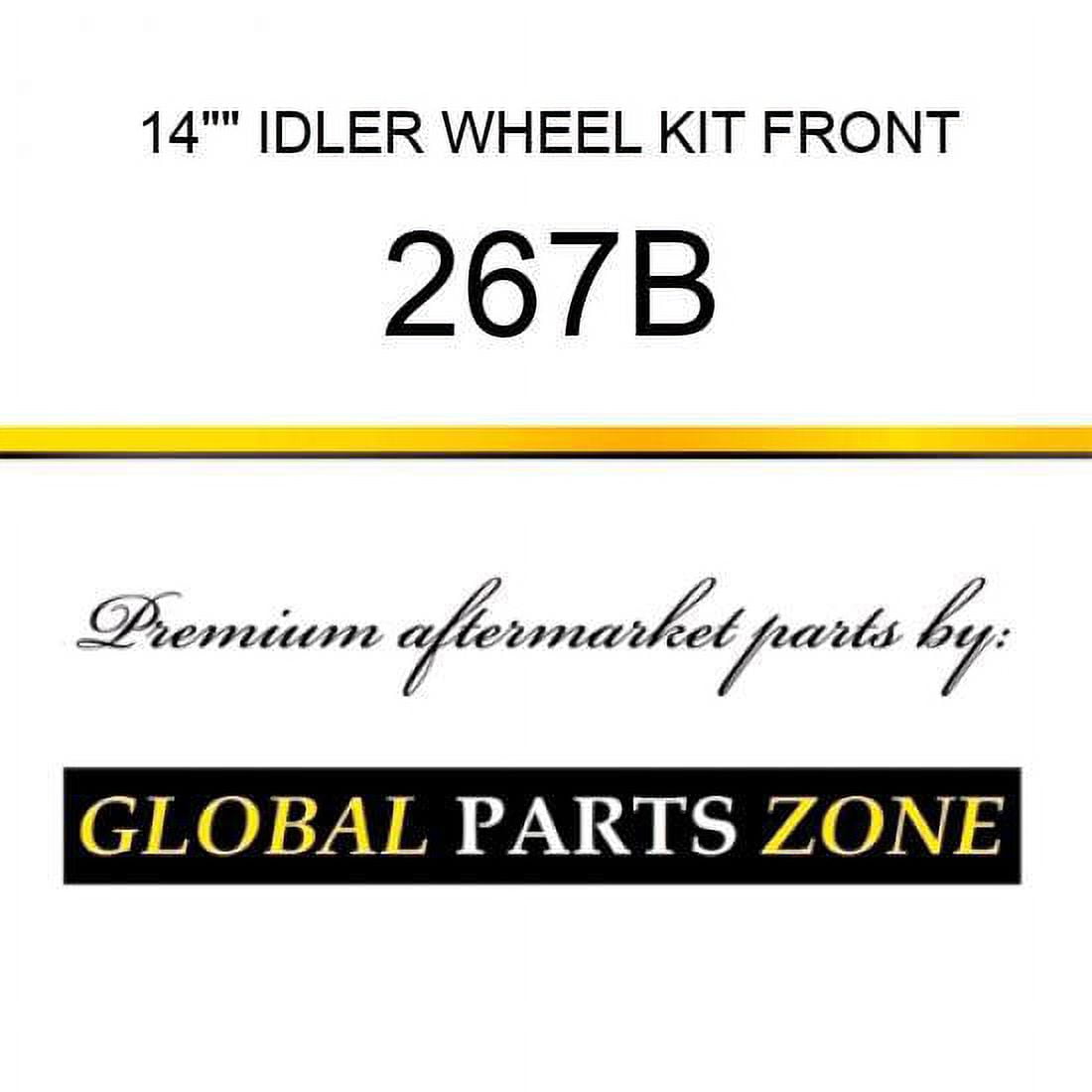 14"" IDLER WHEEL KIT FRONT/REAR FOR CAT / ASV 267B 277B 287B RC85 RC100 ...