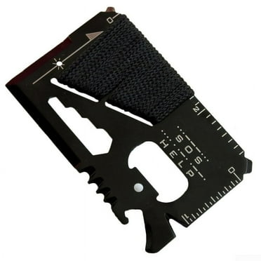 Wallet Ninja 18-in-1 Multi-Function Pocket Tool, Credit Card Size ...