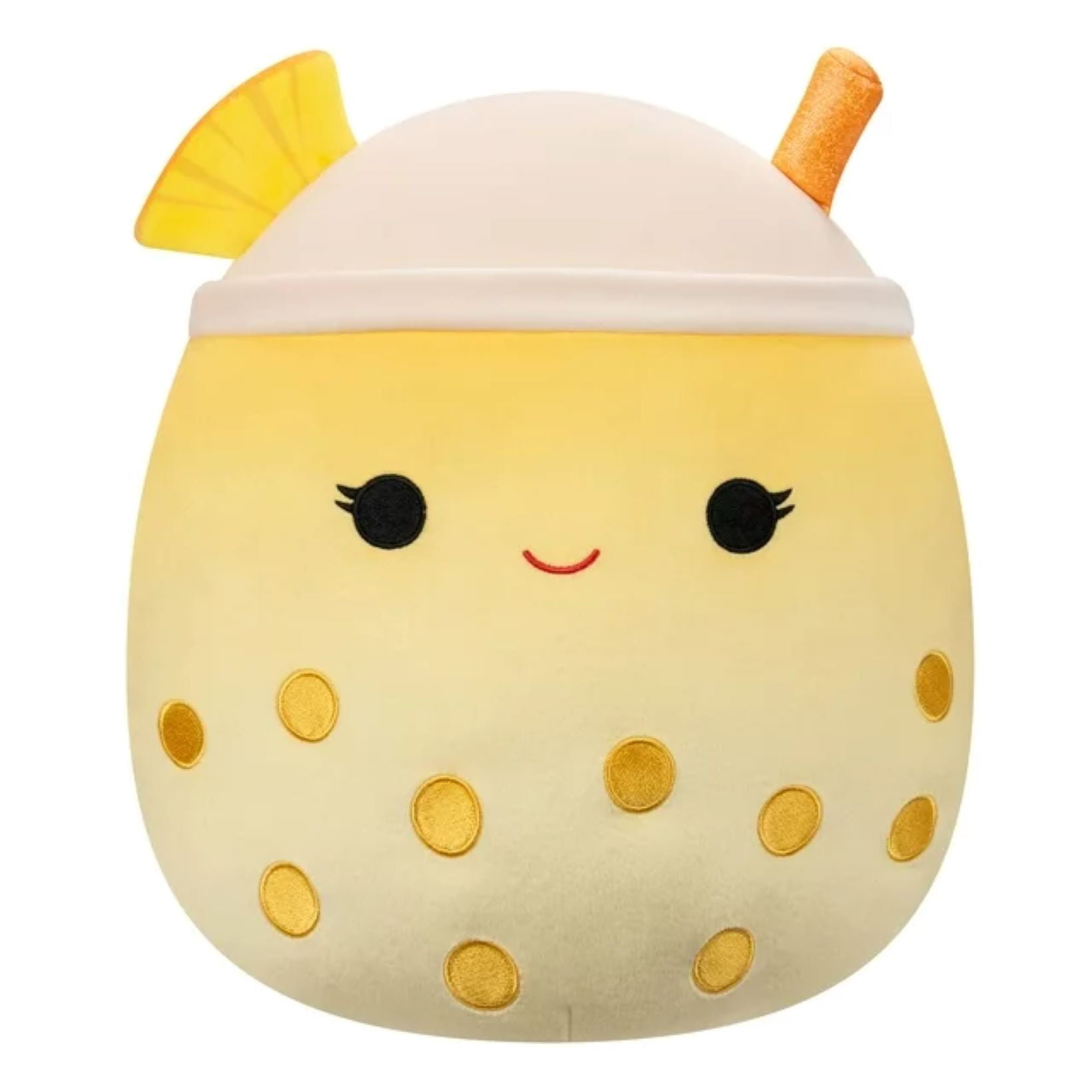14-inch Large Squishmallows Plush - Boba The Yellow Pineapple, Ultra ...