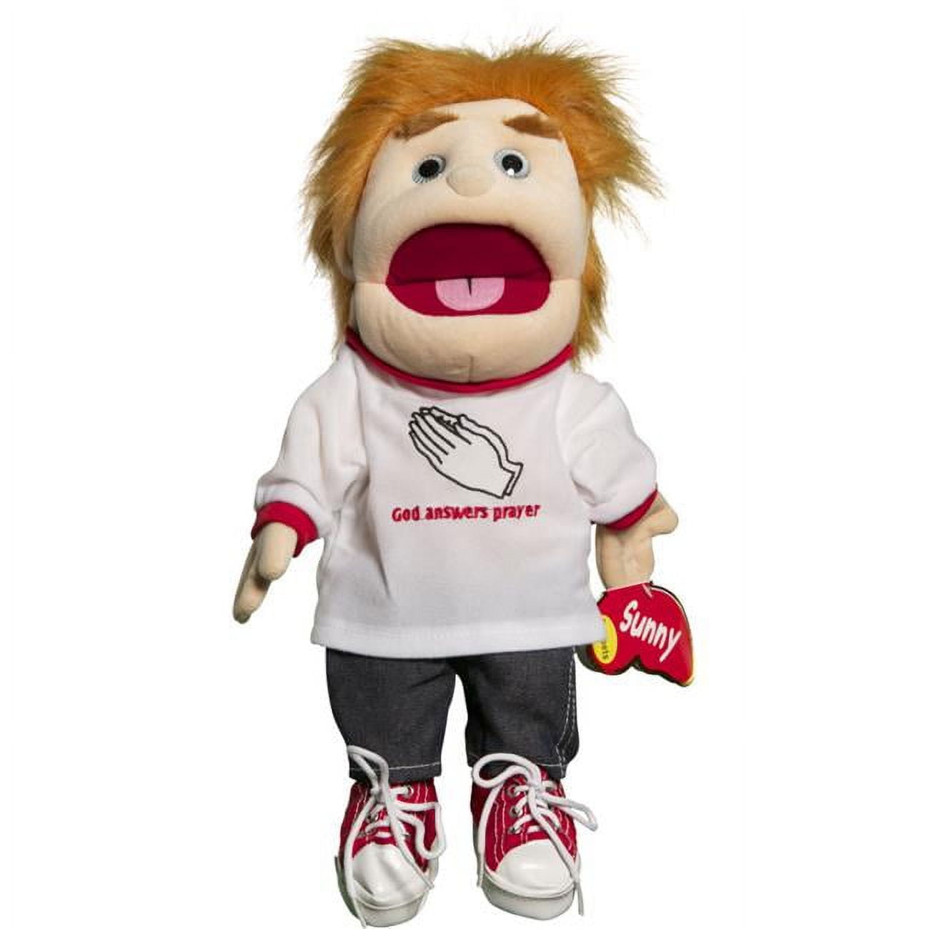 14 In. Blonde-Haired Boy God Answers Prayer, Glove Puppet - Walmart.com