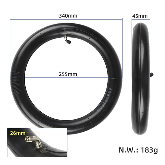 14 Inch 14X2.50 Pneumatic Wheel Tyre Inner Tube&Outer Tyre Fits For 14 Inch Electric Bicycle ...
