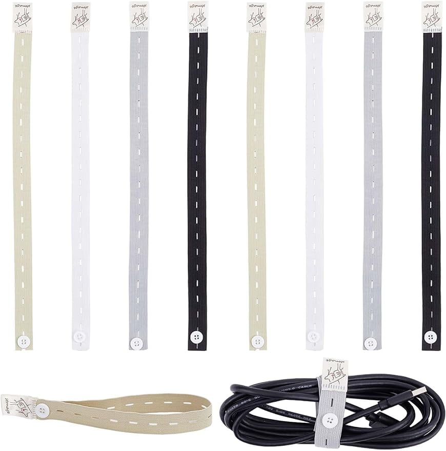 14 Inch 20Pcs 4 Colors Bed Sheet Organizer Keepers Organizers for Linen ...