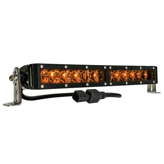 14 Inch Amber OZ-USA UB Series 60W Ultra Bright High Output Single Row ...