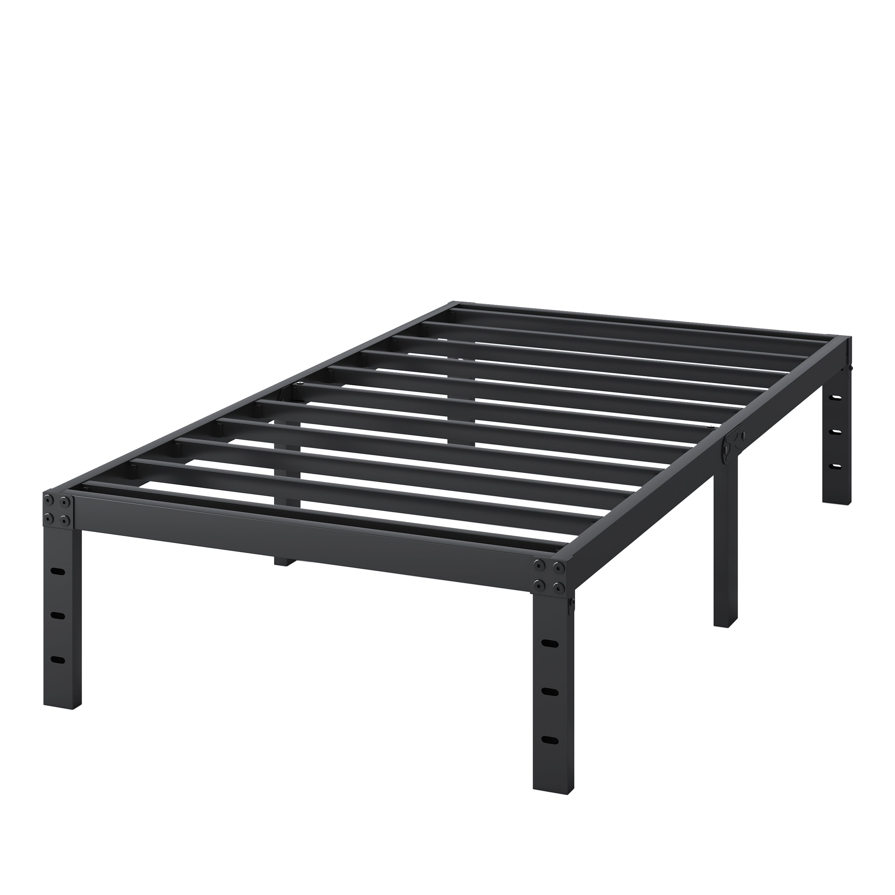14 Inch Bed Frame Queen Size, Heavy Duty Queen Bedframe Metal Platform ...