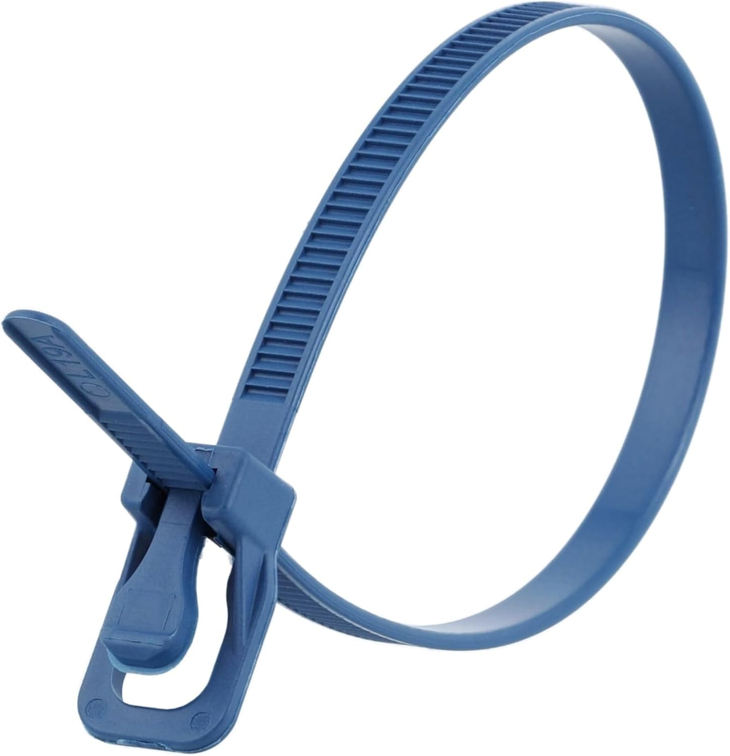 14-Inch Blue Metal Detectable Reusable Cable Ties – 20 Pack, 50 lb ...