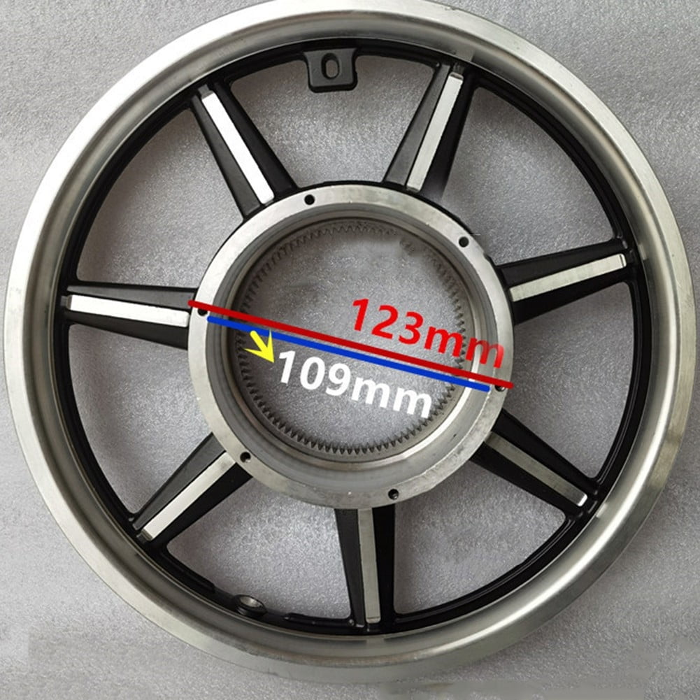 14-Inch Driving Wheel Aluminum Alloy Folding Car Motor Rear Wheel 14X1 ...