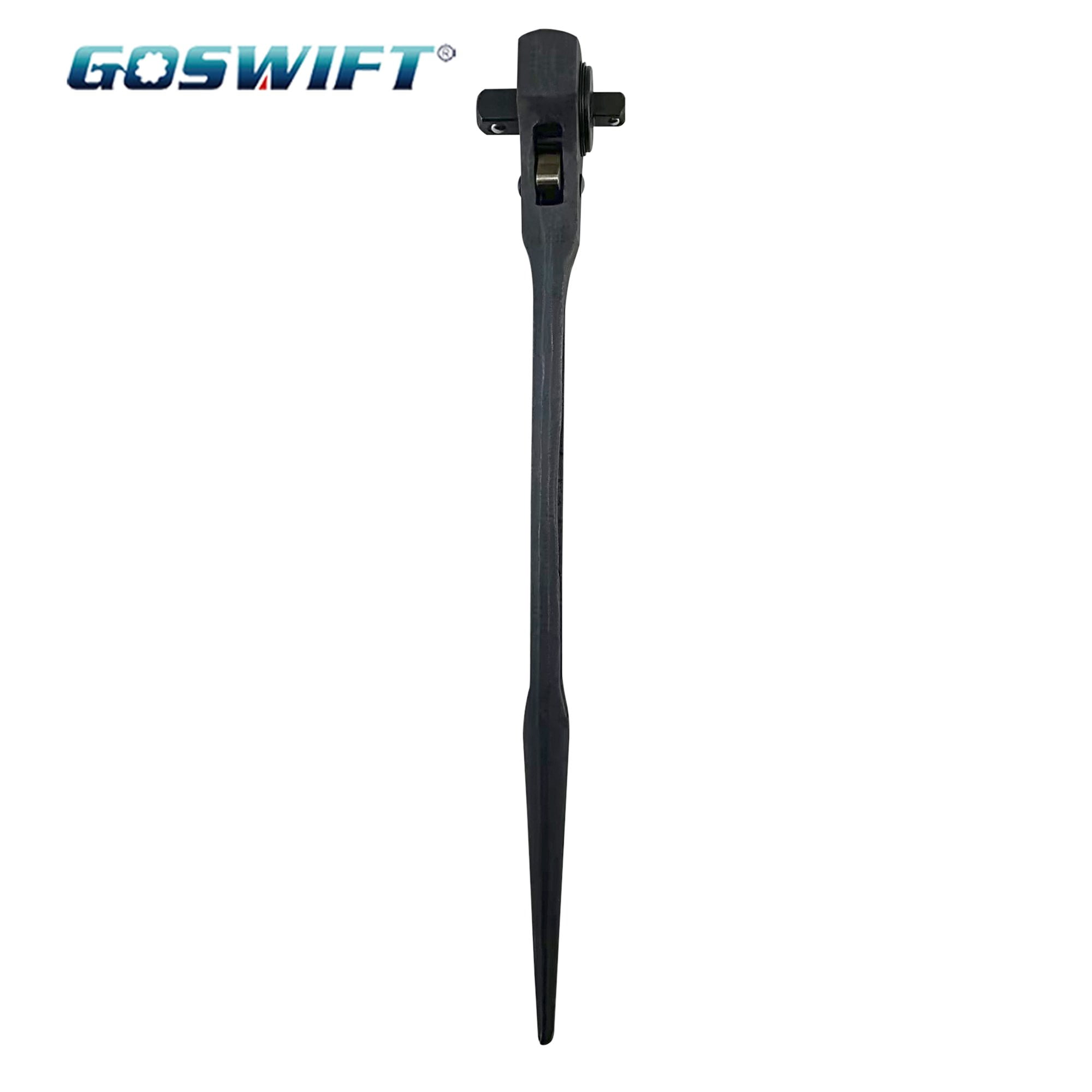 14 Inch Heavy Duty 1/2" 3/8" Dual Square Drive Construction Spud ...