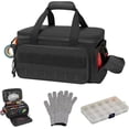 14-Inch Heavy-Duty Canvas Tool Bag, Large Capacity Anti-friction ...