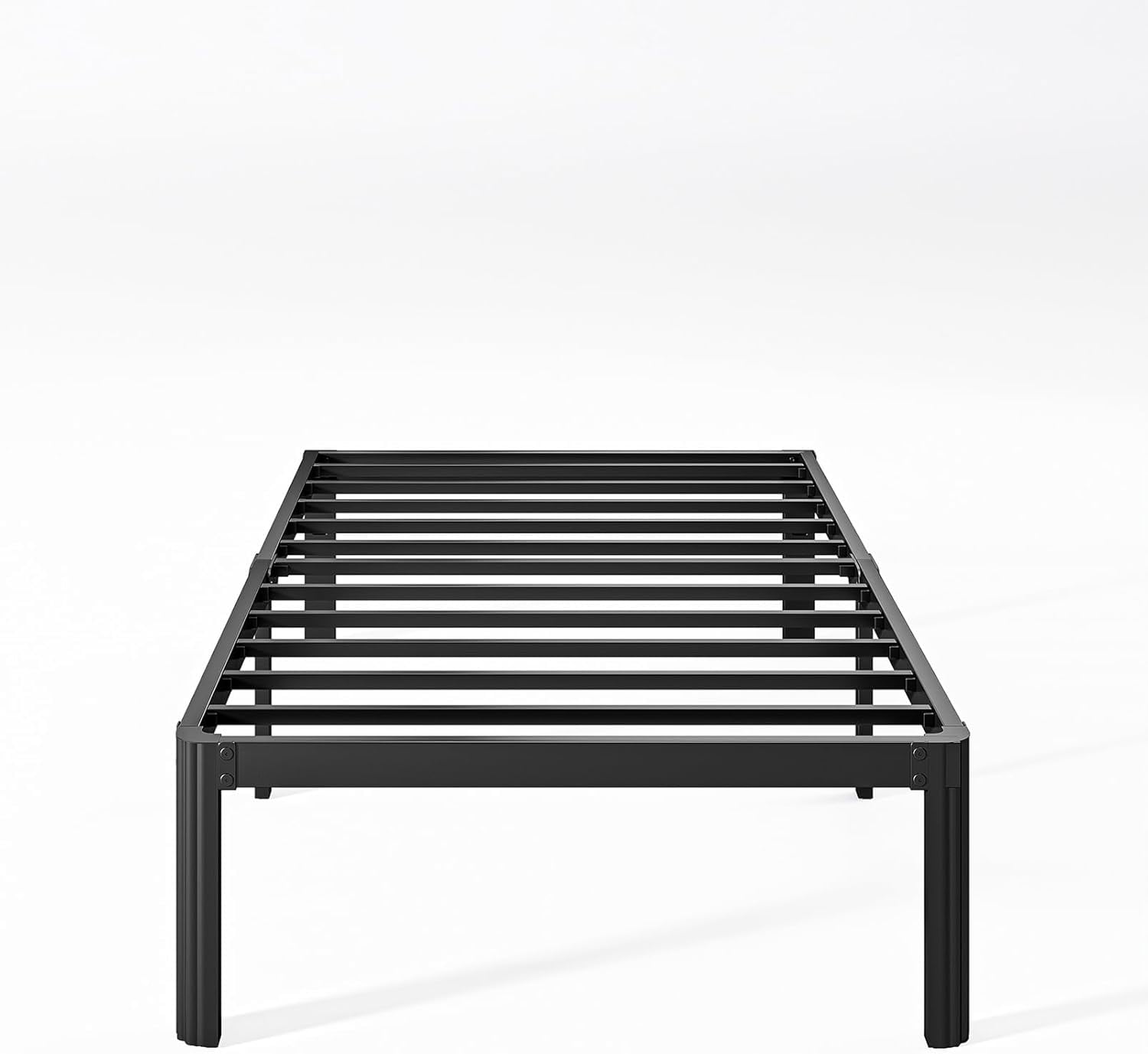 14 Inch High Platform Bed Frame No Box Spring Needed, Bed Frame , Noise ...