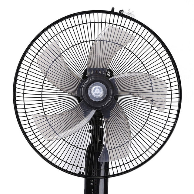 14 Inch Household Plastic Fan Blade Five Leaves With Nut Cover For ...