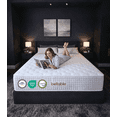 14 Inch Hybrid King Size Mattress, Medium Firm Memory Foam and Pocket ...