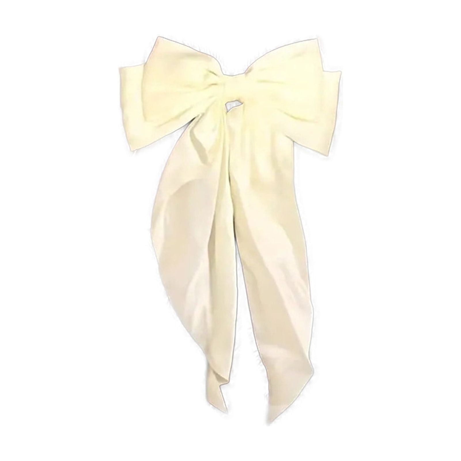 14 Inch Large Hair Bow Bowknot Hair Clip Oversized Long Tail Hair ...