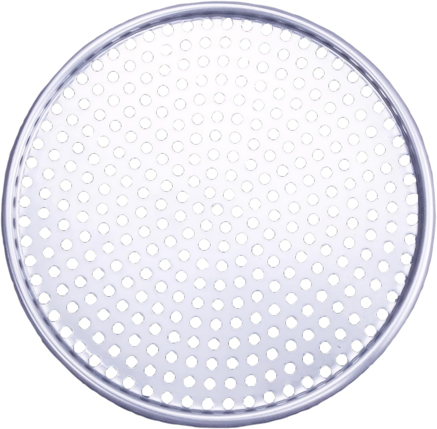 14 Inch Pizza Pan for Oven:Stainless Steel Pizza Screen with Holes for ...