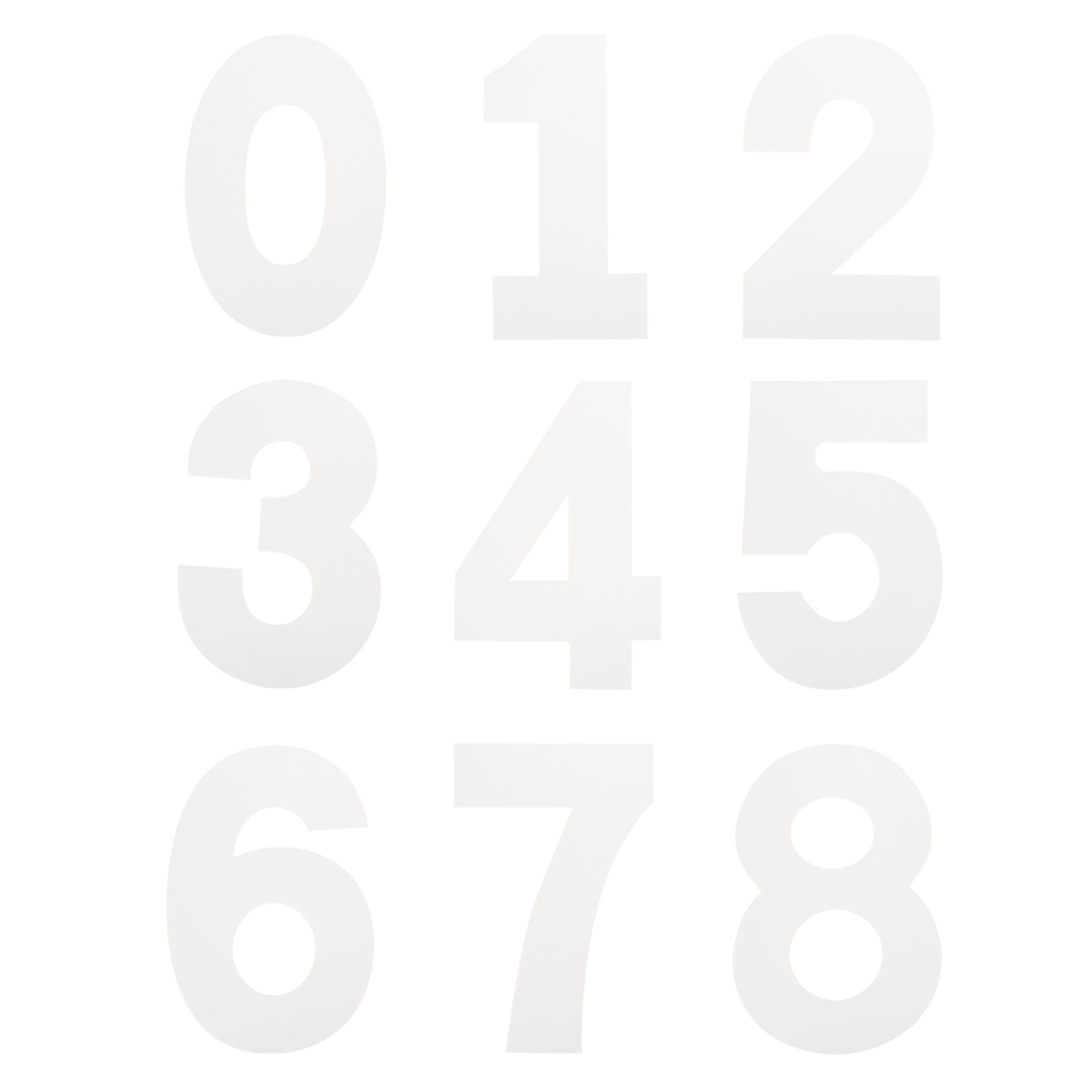 14 Inch Plastic Number Stencils Set for Cake Stencil Address Number ...