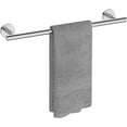 14-Inch Polished Chrome Towel Bar, Wall-Mounted Bathroom Towel Rack ...