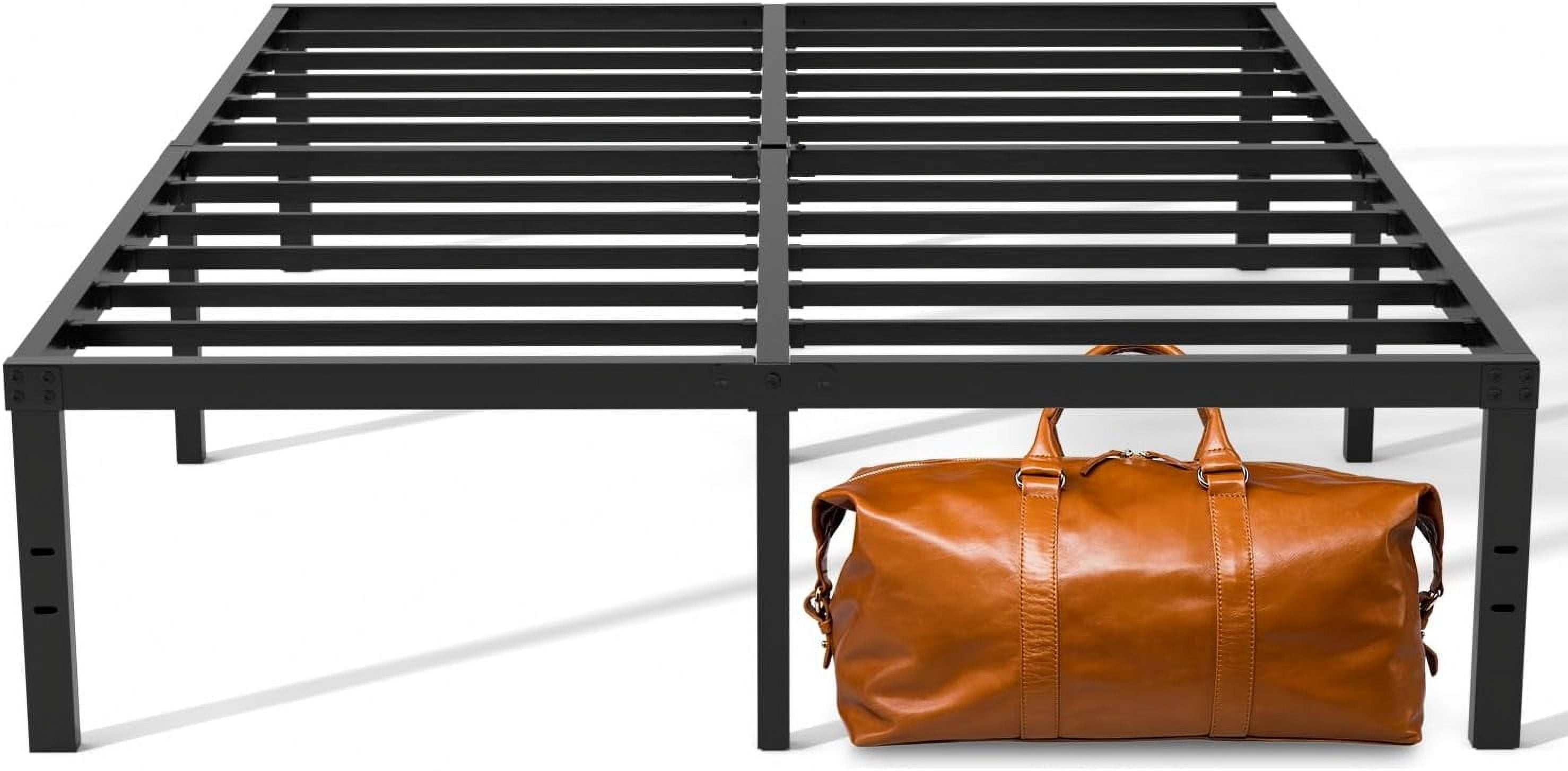 14 Inch Queen Bed Frame, Platform Bed Frame Queen Size No Box Spring ...