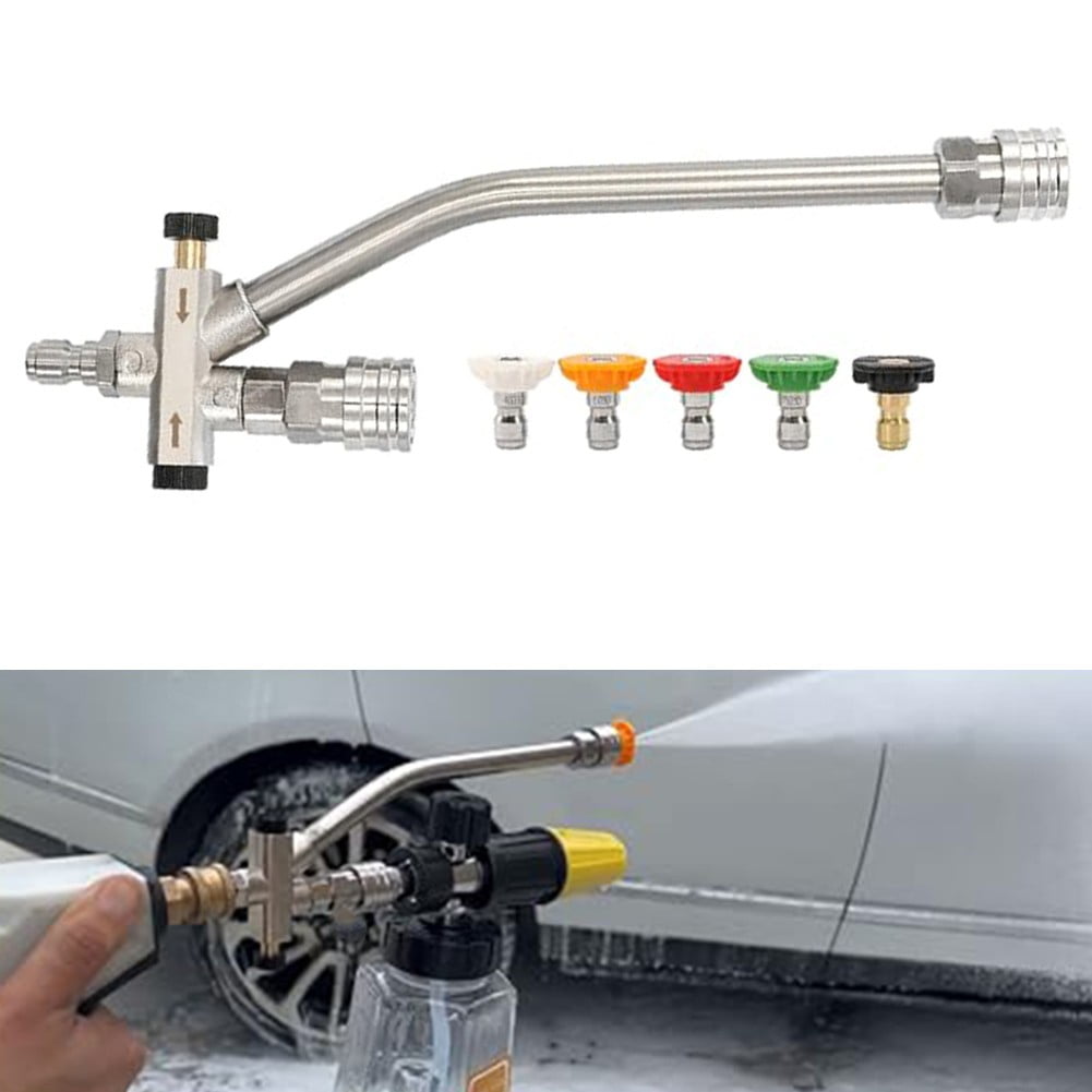 14 Inch Quick Connect 5 Nozzles for Pressure Washer with Dual Head ...