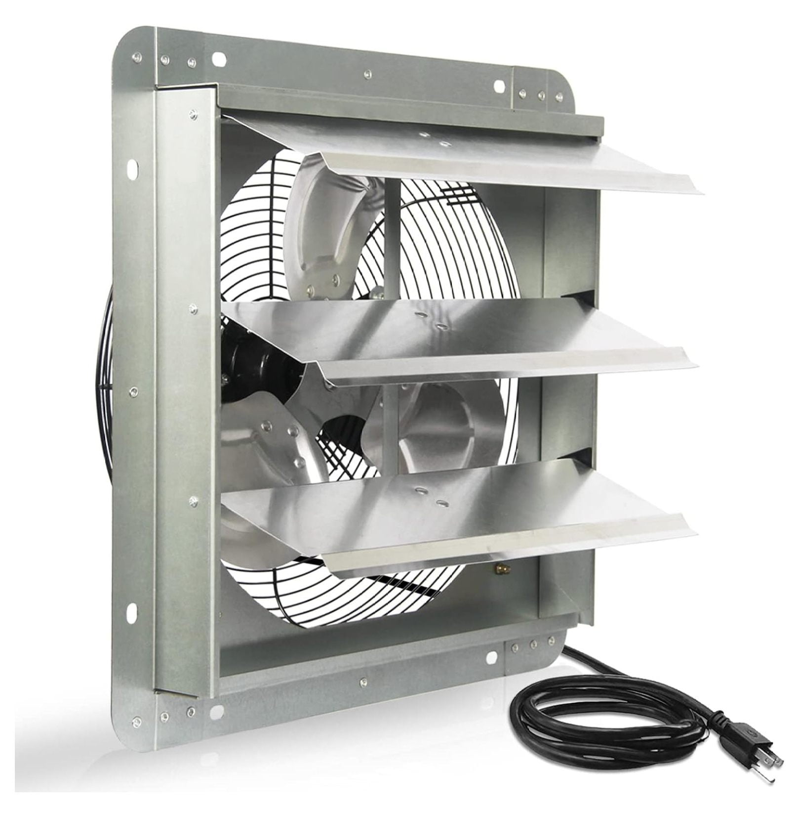 14 Inch Shutter Exhaust Fan With 1.65 Meters Power Cord Wall Mounted ...
