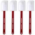 14 Inch Silicone Kitchen Spatulas 4 Count For Cooking Baking Mixing ...