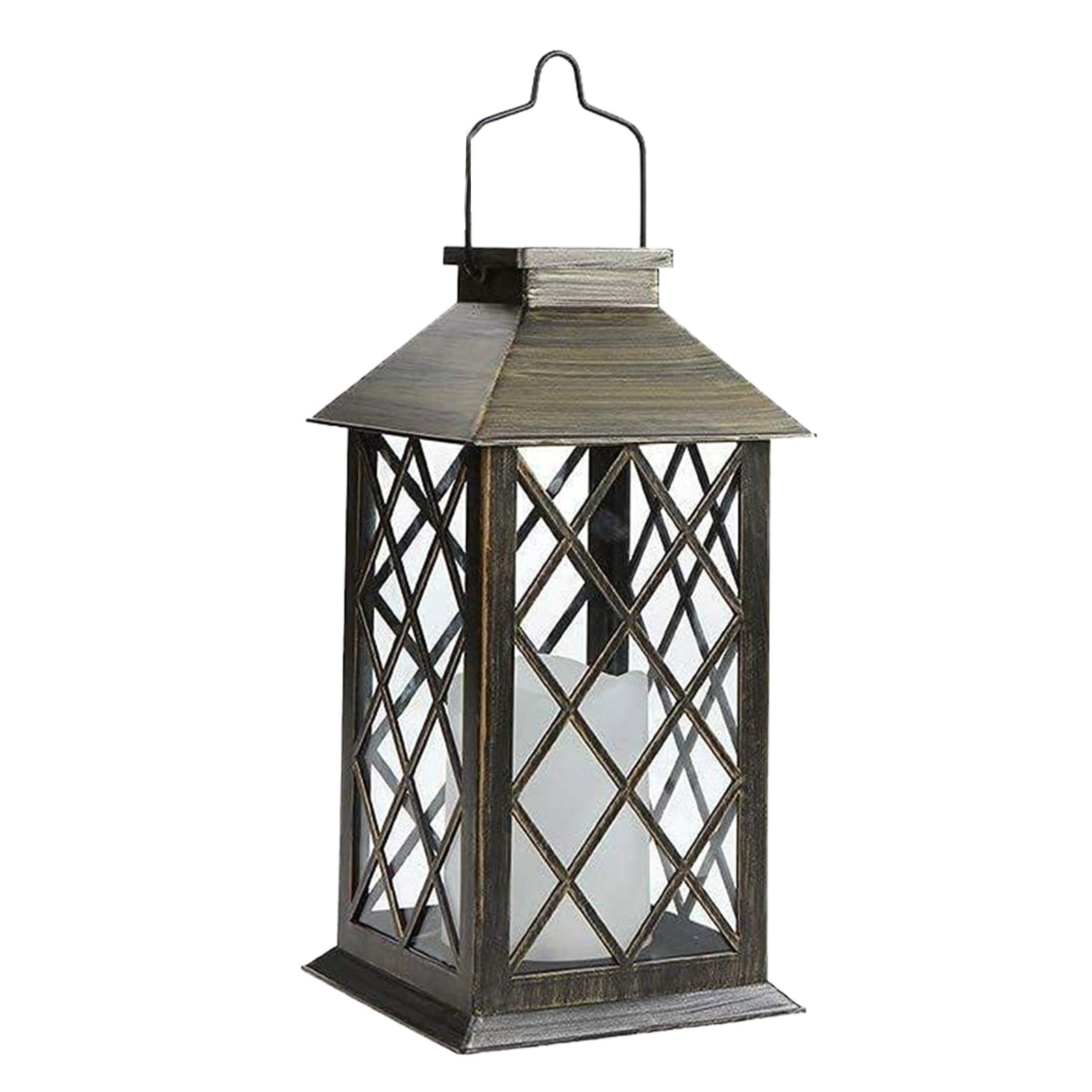 14 Inch Solar Lamp Outdoor Waterproof, Outdoor Garden Hanging, Solar ...