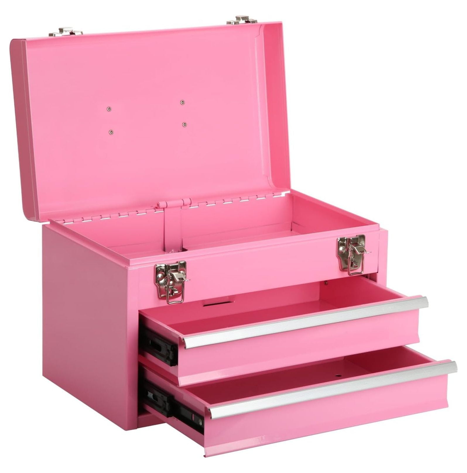 14 Inch Steel Portable Tool Box with drawers - Tool Storage Box ...