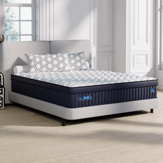 14 Inch Twin Hybrid Mattress Medium Firm - Cooling Memory Foam, Pocket ...