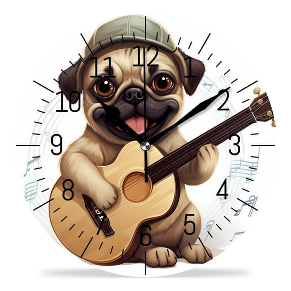 14 Inch Wall Clock Battery Operated Silent Clock Decorative for Office ...