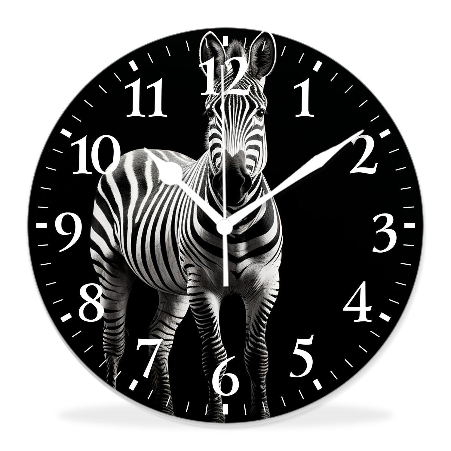 14 Inch Wall Clock Battery Operated Silent Clock Decorative for Office ...