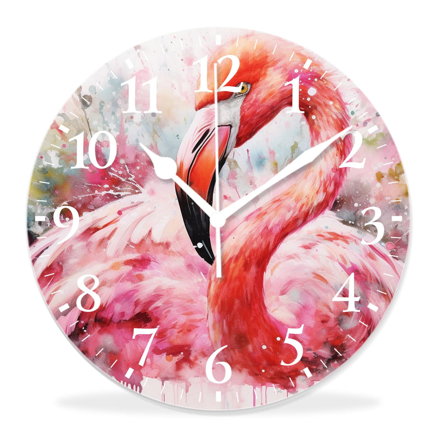 14 Inch Wall Clock Battery Operated Silent Clock Decorative for Office ...