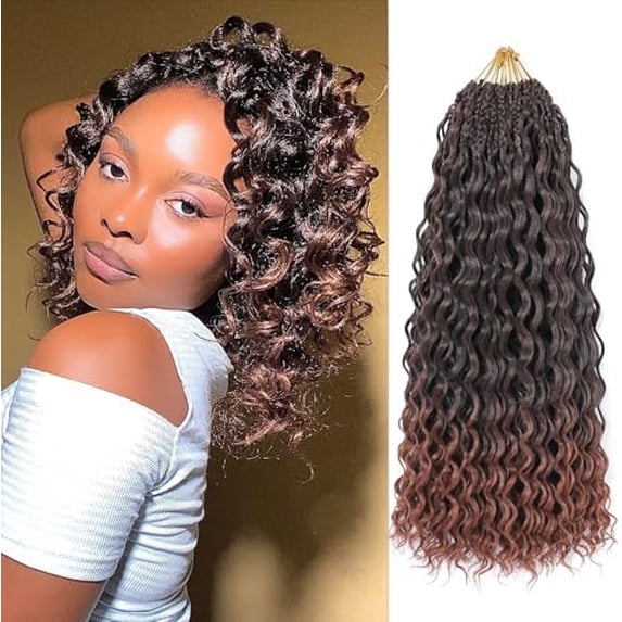 14 Inch Wave Crochet Hair Twist Crochet Braids 9 Packs Curly Crochet ...