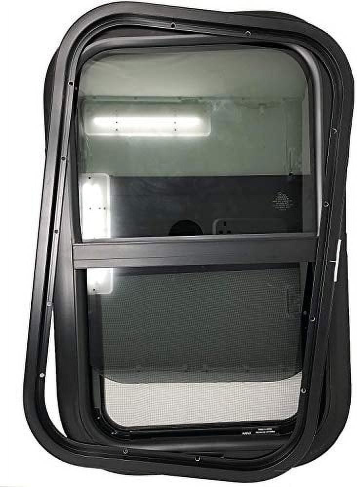 14" Inch Width x 21" Inch Height, RV Window, Tiny House Vertical Slider ...