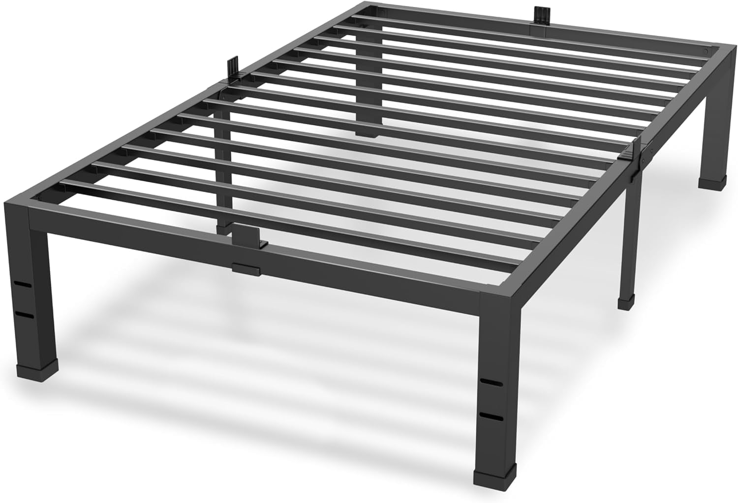 14 Inches Twin Bed Frames, Heavy Duty Metal Platform Bed Frame with ...