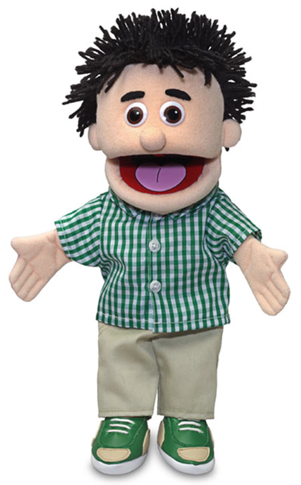 "14"" Kenny Peach Boy Hand Puppet" - Walmart.com