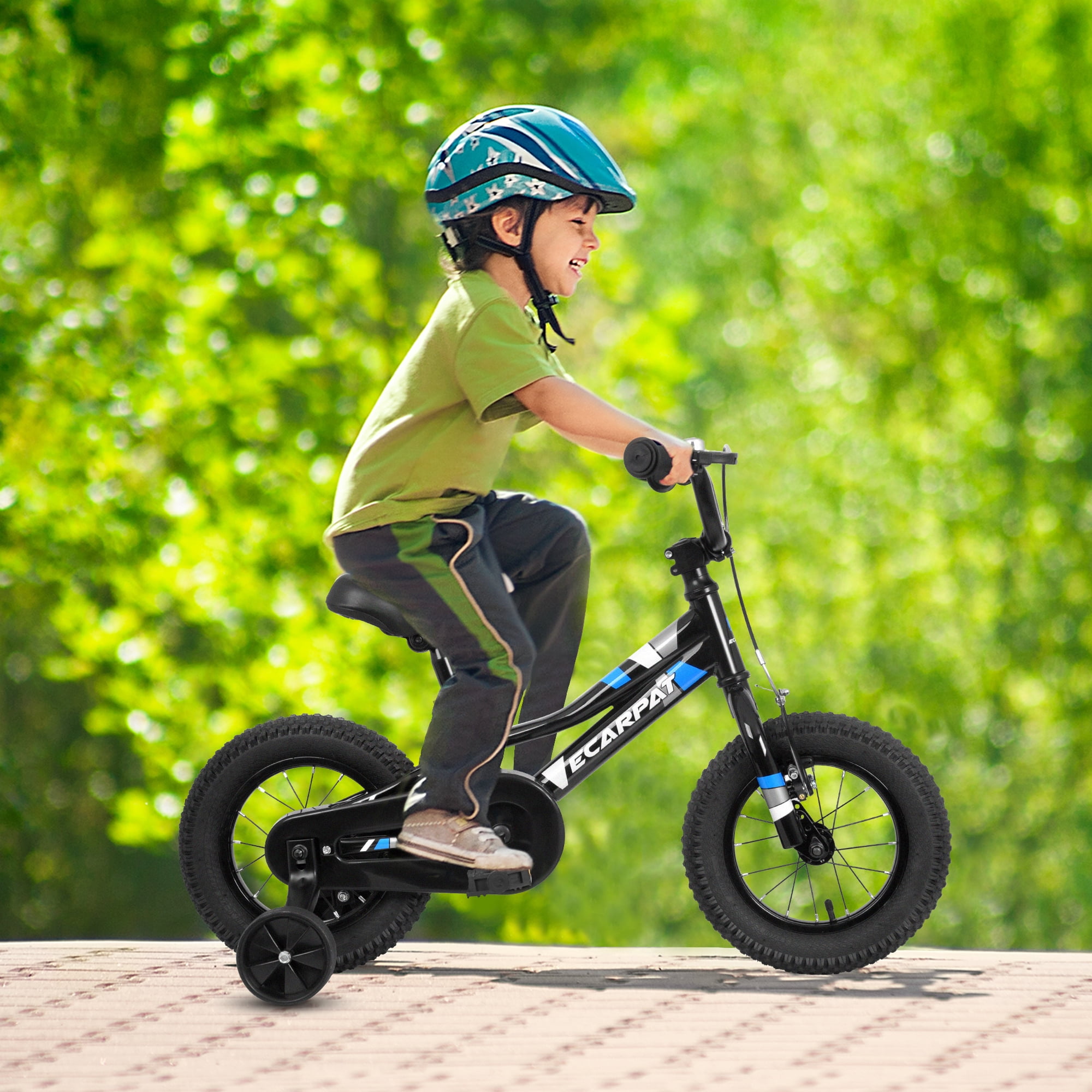 14" Kids' Bicycles, Kids Bike with Training Wheels, Boys Bike with ...