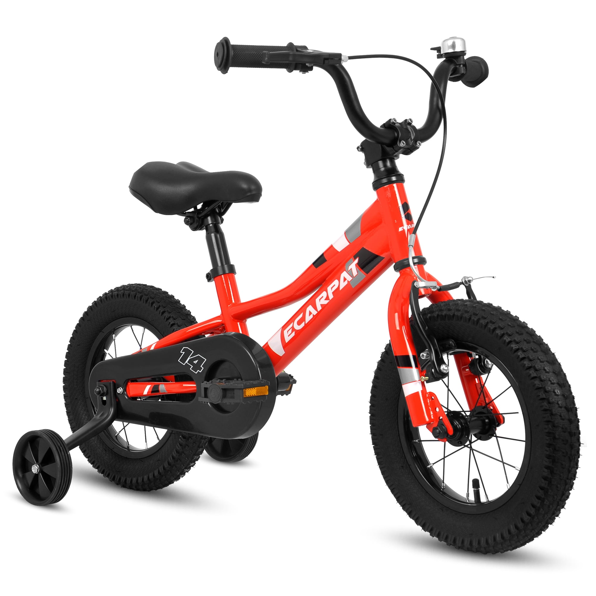 14" Kids' Bicycles, Kids Bike with Training Wheels, Girls Bicycle Boys ...