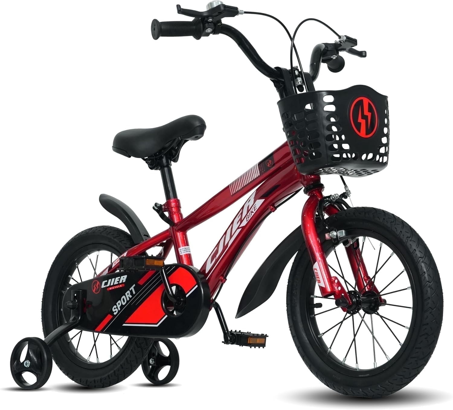 14" Kids Bike for Boys and Girls, Wanan Boys Bicycles with Training ...