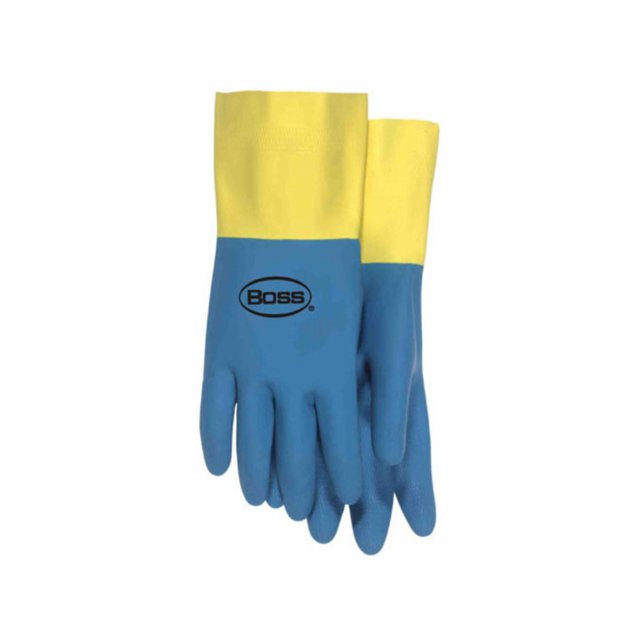 14 Large Flock Lined Neoprene and Latex Gloves - Walmart.com