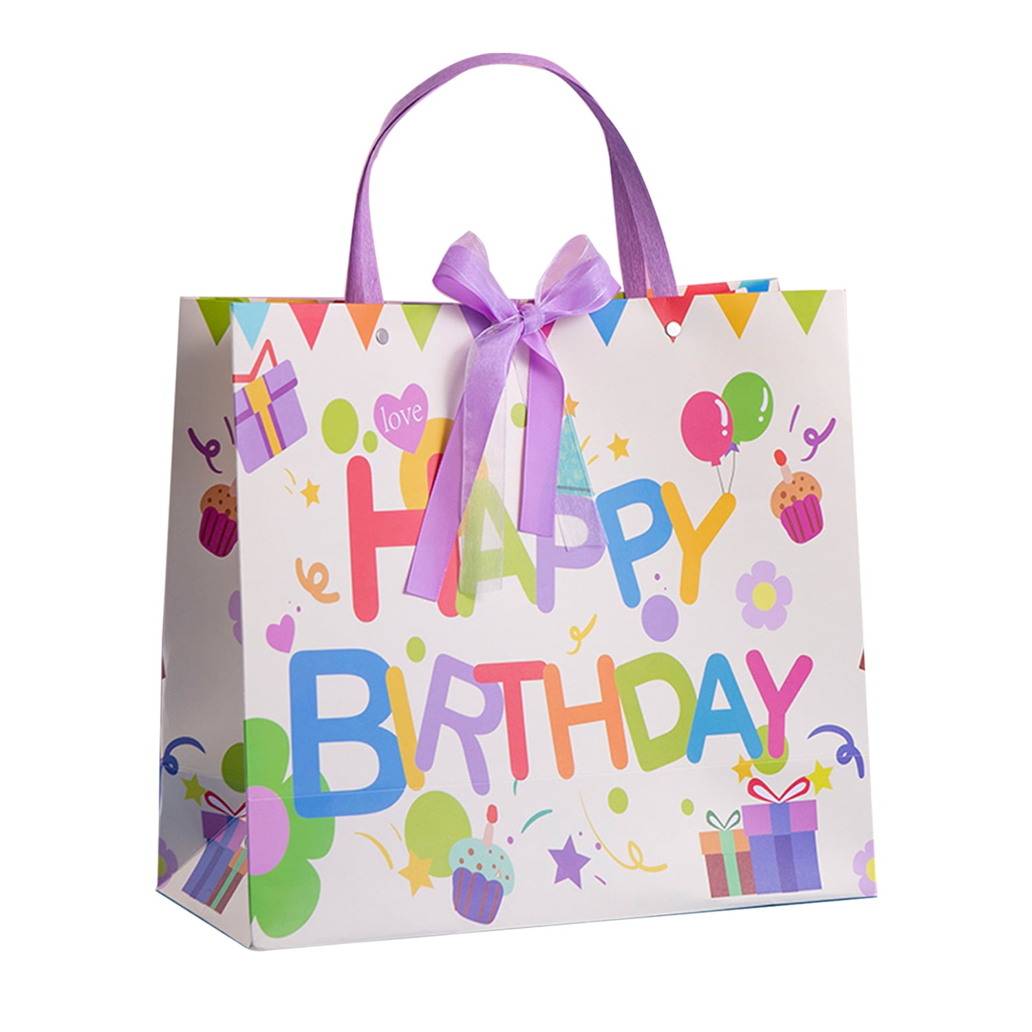 14" Large Gift Bag Girls Birthday Party Presents with Handle - Walmart.com