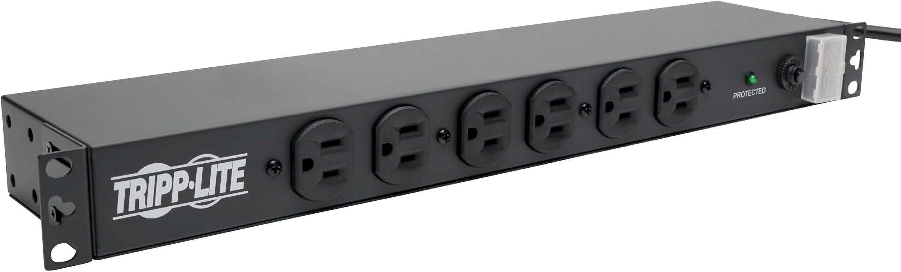 14-Outlet Rackmount PDU Surge Protector Power Strip, 15A, 120V, 3000 ...