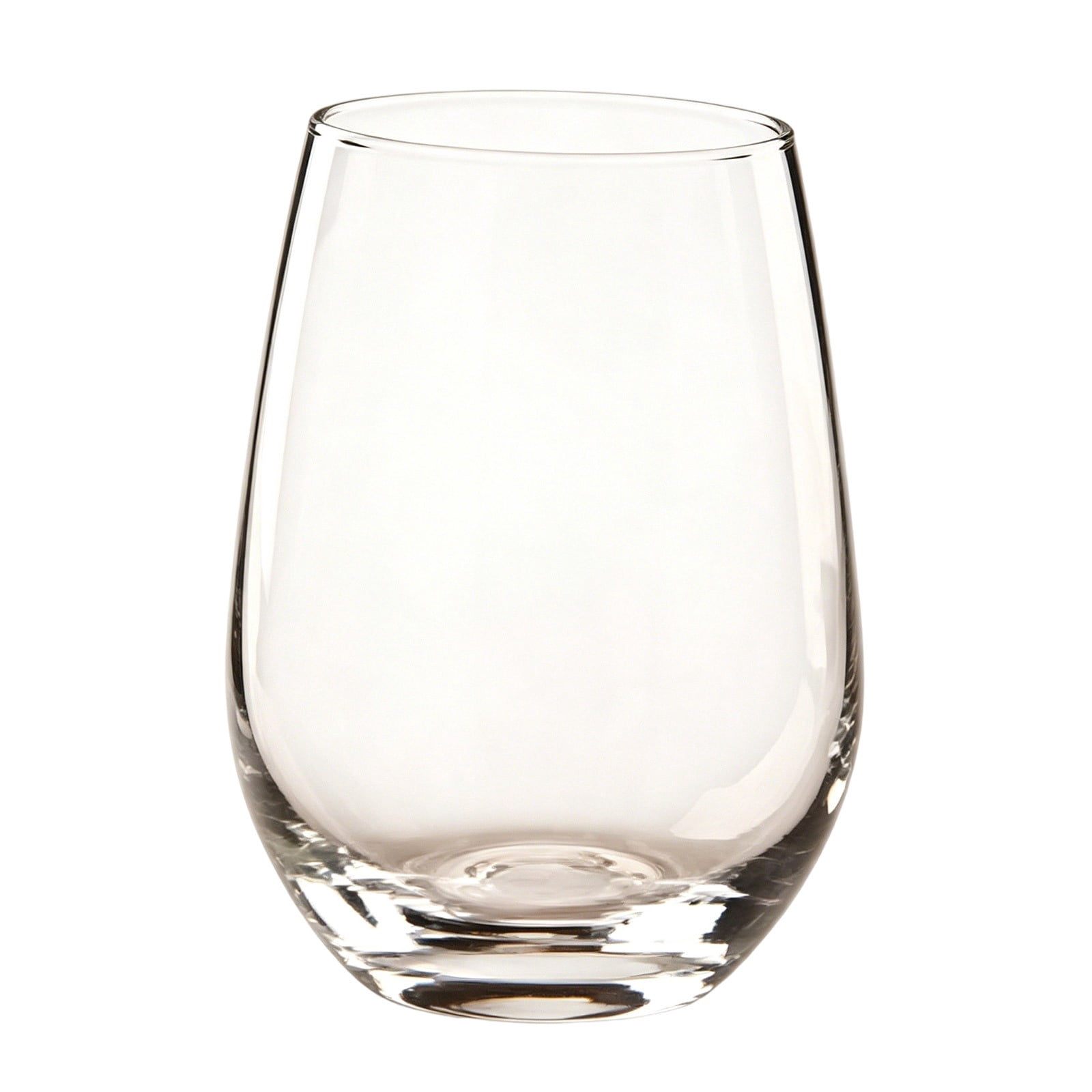 14 Oz Clear Glass Tumbler Drinking Cups, Heavy Duty Thick Beer Water ...