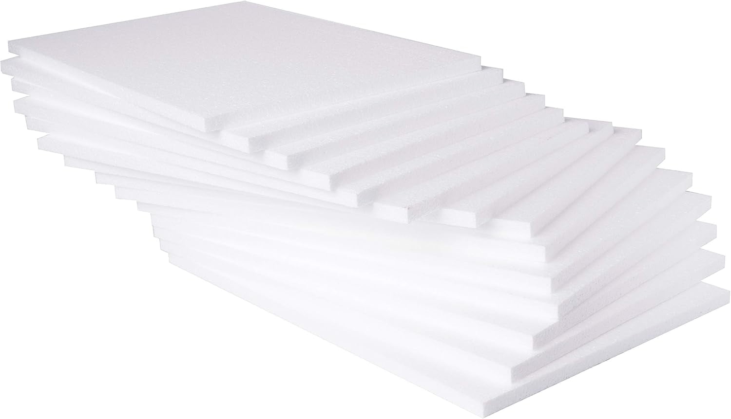 14 Pack of 11x17x0.5 EPS Polystyrene Foam Block Sheets for Crafting ...