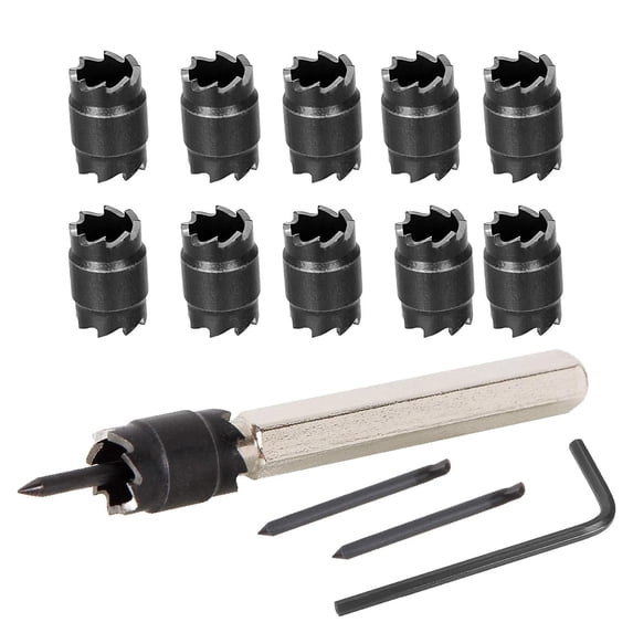 14 Pack Spot Weld Cutter Set, 3/8" Double Sided Rotary Spot Weld Cutter ...