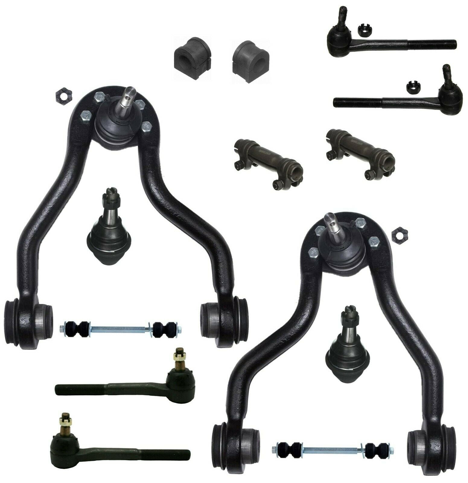 14 Pc Front Suspension Kit Stabilizer Bar Bushing Kit 30.5 mm / 1.2 ...