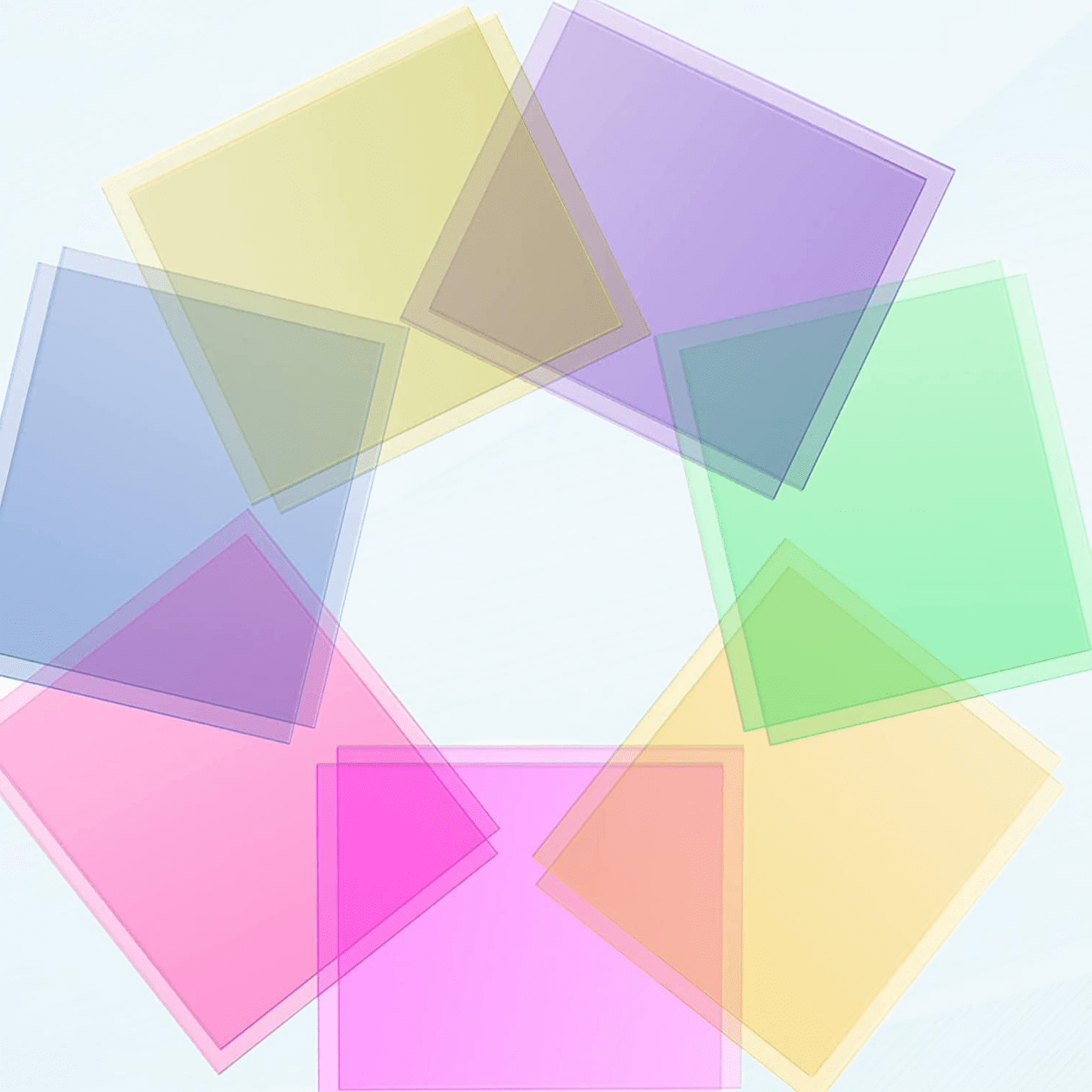 14 Pcs 8.5 x 11 Inch Colored Overlays for Dyslexia, Reading Sheets ...