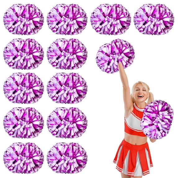 14 Pcs Cheerleading Poms-pom Poms Cheerleading With Handle Style Cheer ...