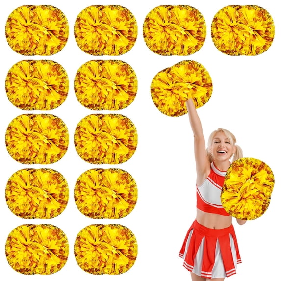 14 Pcs Cheerleading Poms-pom Poms Cheerleading With Handle Style Cheer ...