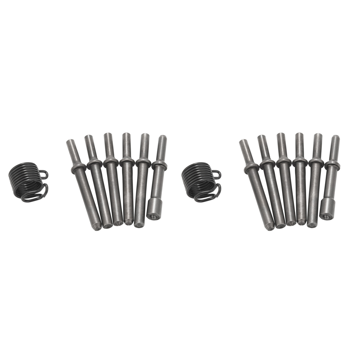 14 Pcs Great Heavy Duty Smoothing Pneumatic Air Rivet Hammer Tools Kit ...