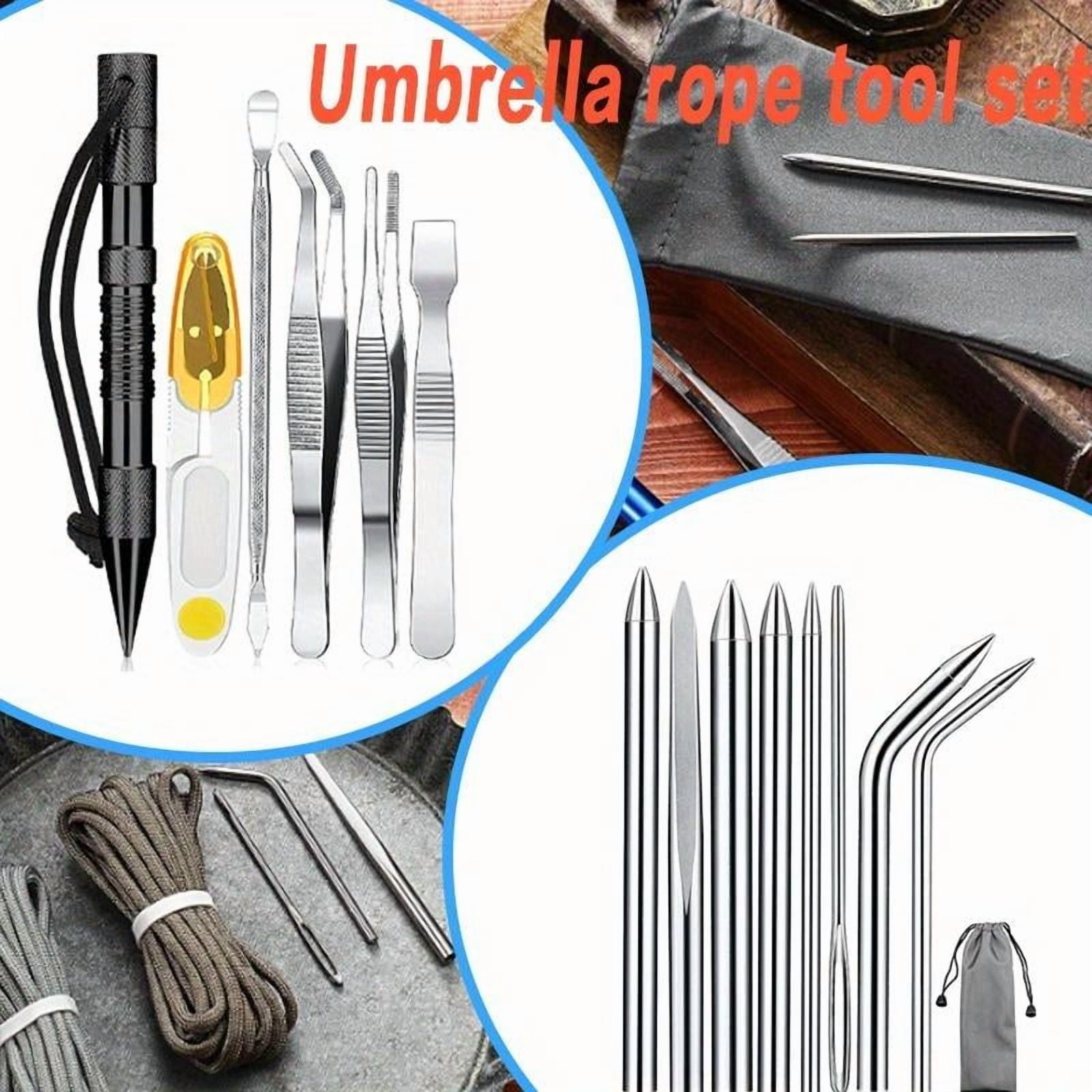 14 Pcs Marlin Pin Set DIY Bracelet FID Threading Needle and Polishing ...