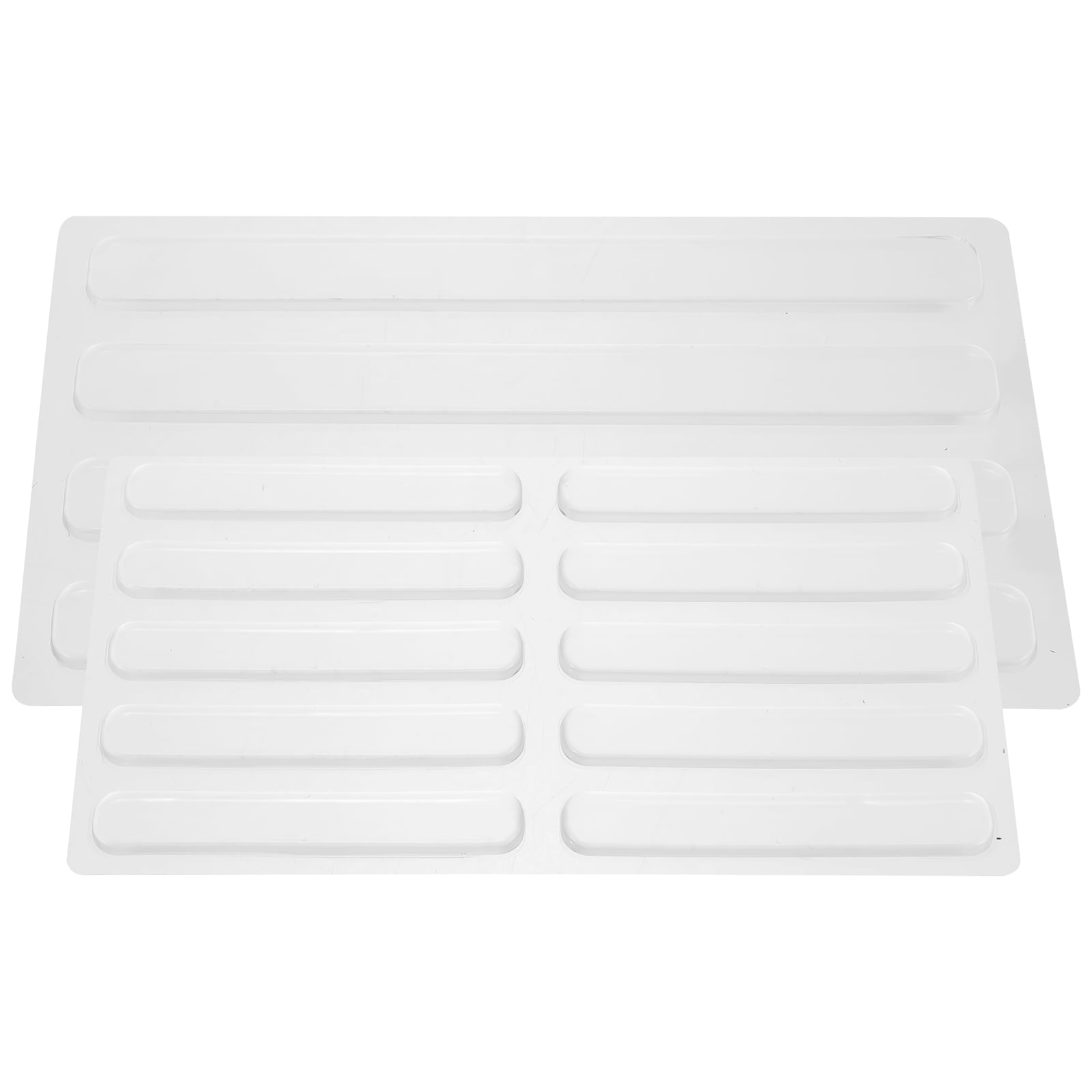 14 Pcs Wall Bumper Guards Bumpers Self Adhesive Clear Desk Mat Chair ...